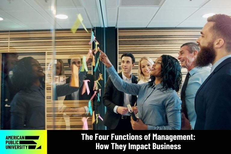 The Four Functions of Management: How They Impact Business | American ...