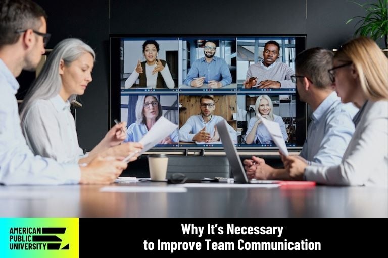 Why It’s Necessary to Improve Team Communication | American Public ...