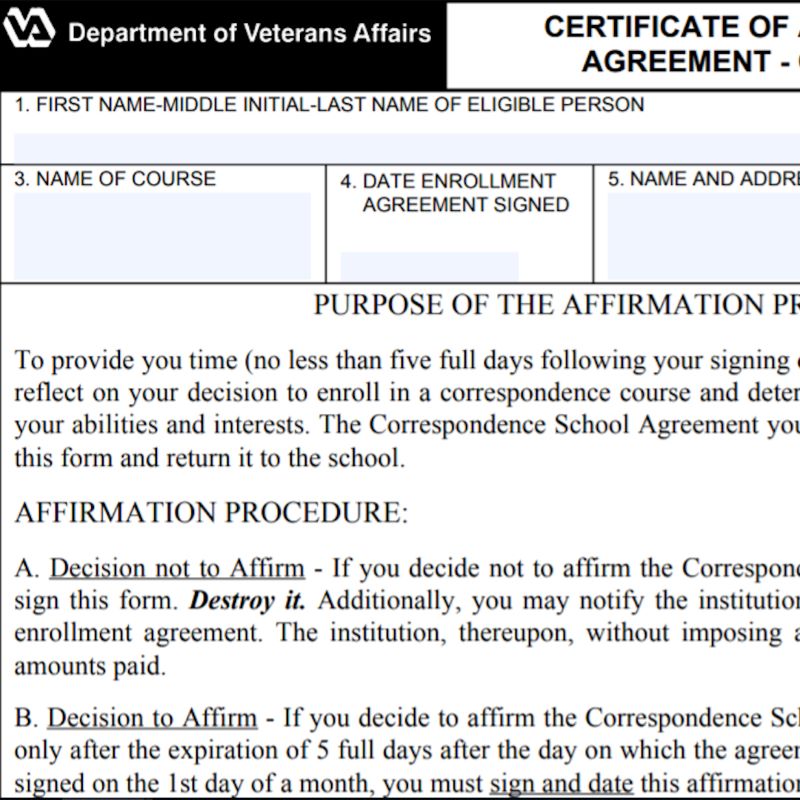 Post 9 11 GI Bill Checklist American Public University